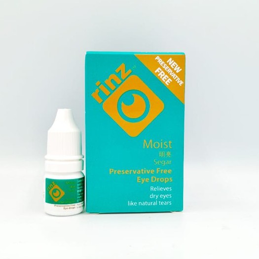 Rinz Moist Preservative Free Eye Drops 5ml EXP02/27 | Shopee Malaysia