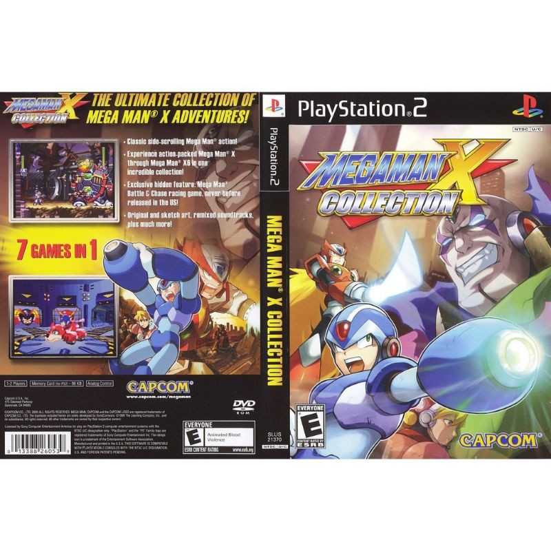 [PS2 GAME DISC] Megaman X Collection ( 7 in 1 ) | Shopee Malaysia
