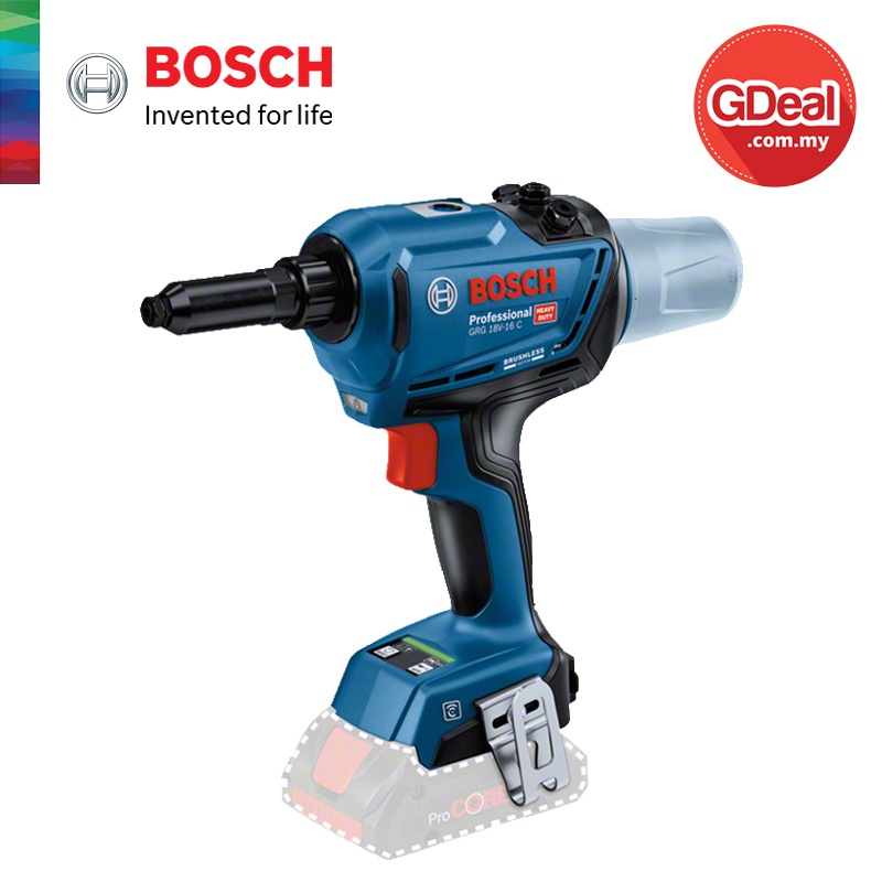GDeal BOSCH GRG 18V-16 C Cordless Rivet Gun - 06019K5080 | Shopee Malaysia