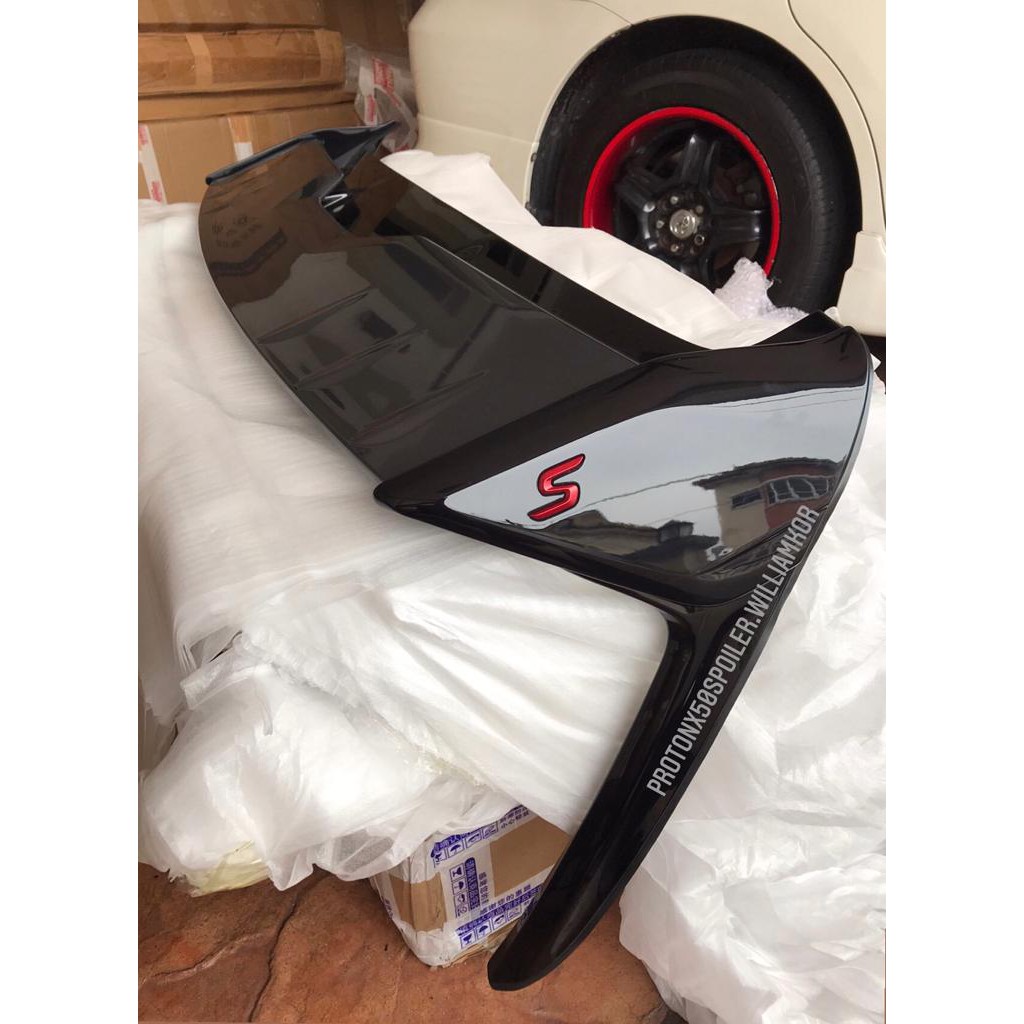[LOWESTPRICE] [READY STOCK] Proton X50 Genuine Spoiler with S Emblem ...