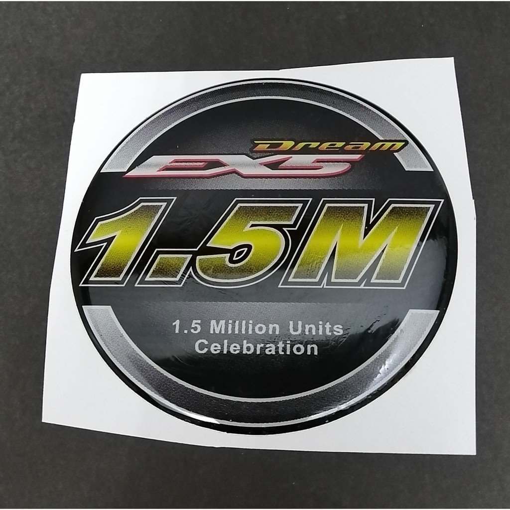 STICKER 1.5 MILLION, STICKER HONDA 1.5 MILLION | Shopee Malaysia