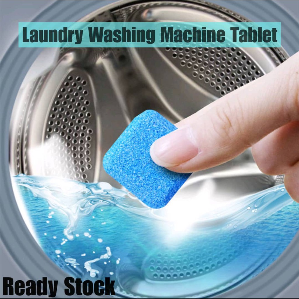 (Ready Stock) 6Pcs/12Pcs Washing Machine Effervescent Tablet Tank ...