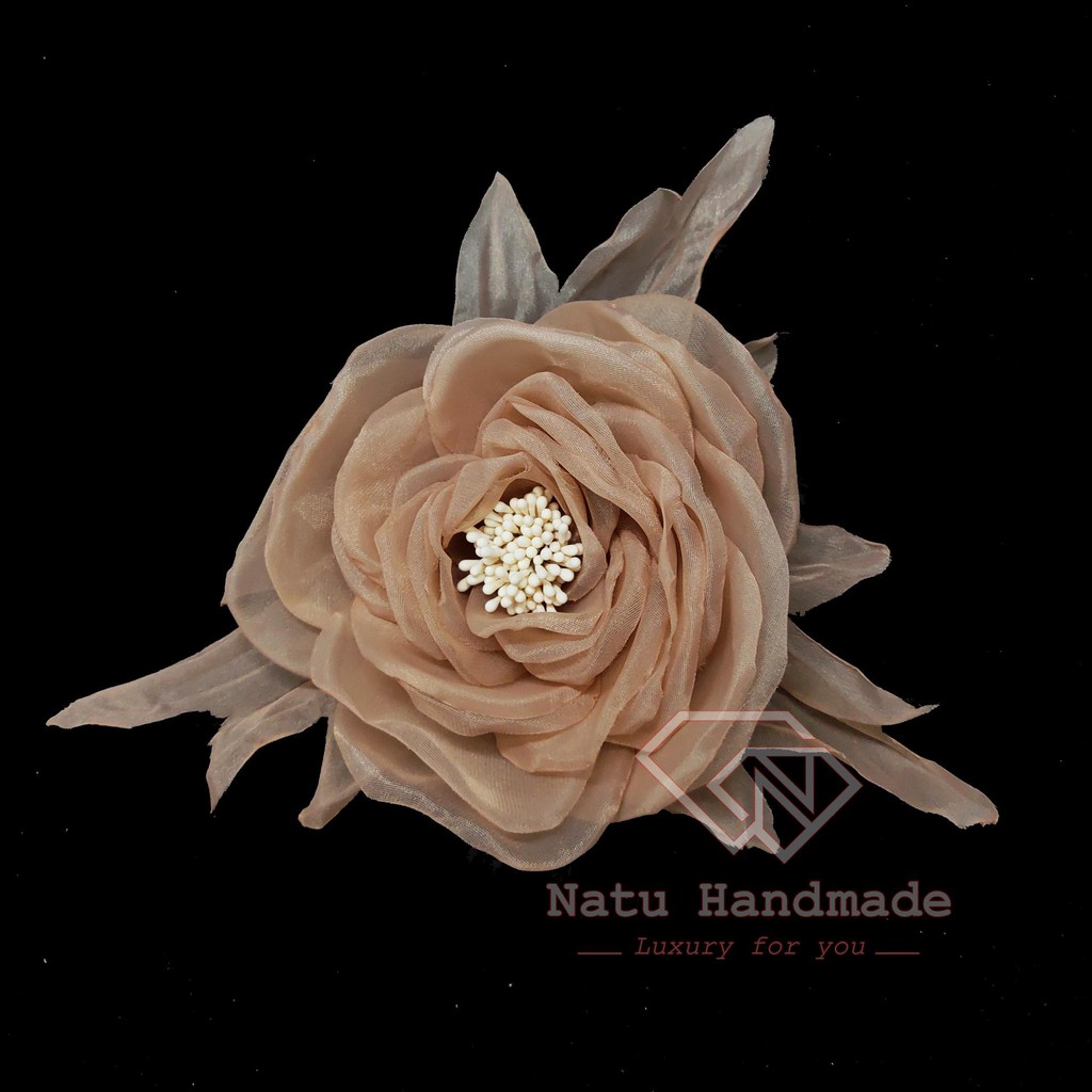 High QUALITY Corsage - Large size dark brown corsage - Comes with a ...