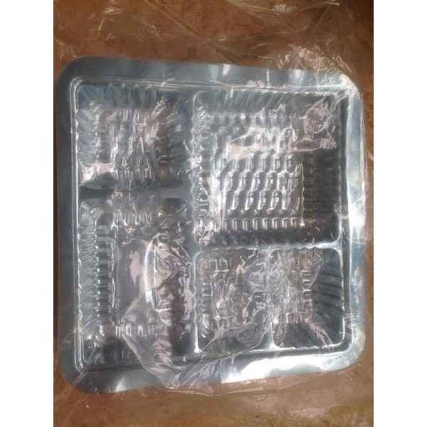 Mika Bulkhead Bento Mika Alas Box 20x20 Mika Bening Mica Thick Plastic ...