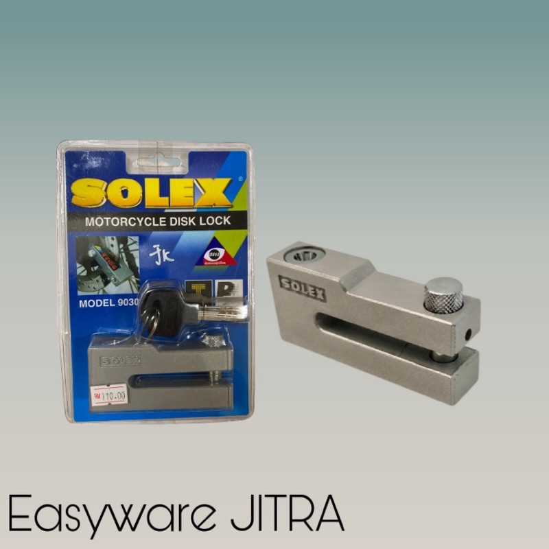 [100% Original !!!] SOLEX Motorcycle Disk Lock / Disk Brake Lock ...