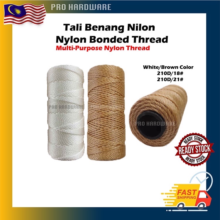 210D Tali Benang Nilon Serbaguna Fishing Nylon Twine Multipurpose ...