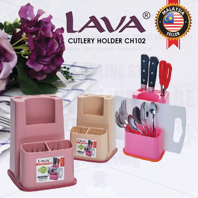 LAVA CH102 Cutlery Holder Multipurpose Kitchen Utensils / Bekas Kutleri ...