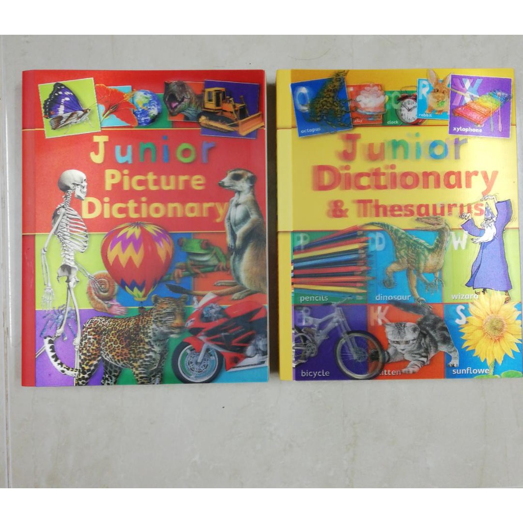 Junior Picture Dictionary miles kelly & Junior Dictionary and Thesaurus ...