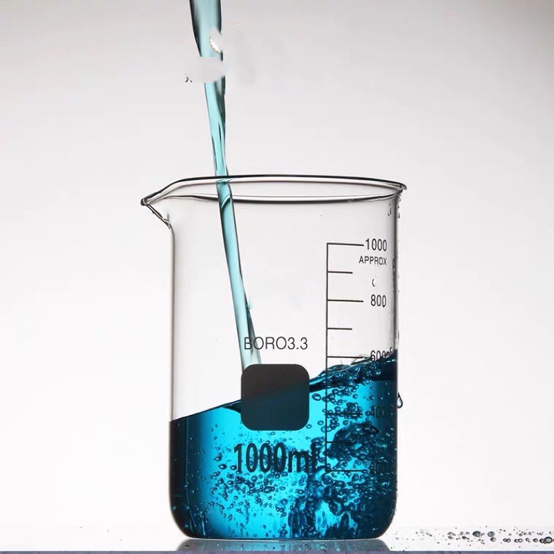 Glass Beaker Bikar Kaca Borosillicate Laboratory Measuring Glass (25ml ...