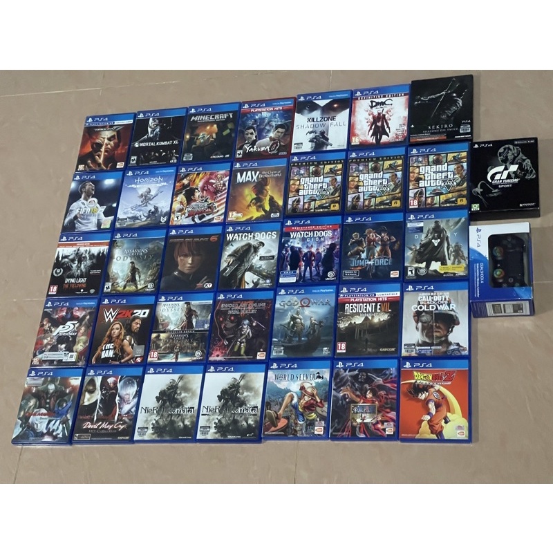 Ps4 Used GameGod Of War,Call Of duty,Resident Evil 6,Dragon Ball,Jump ...