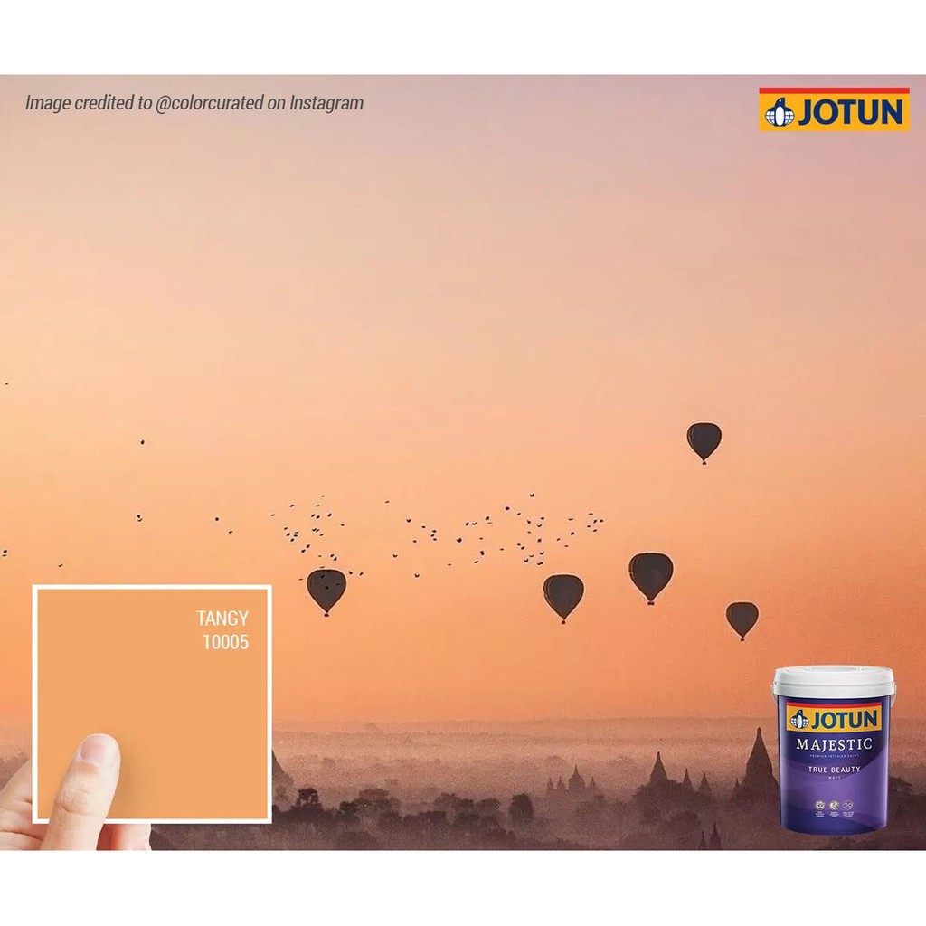 JOTUN INTERIOR WASHABLE PAINT MAJESTIC TRUE BEAUTY SHEEN 5 LITER ...