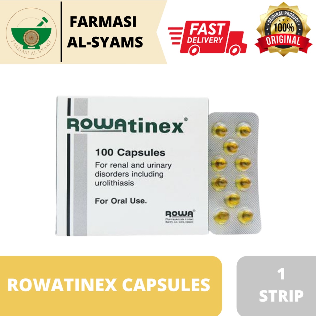ROWATINEX CAPSULES 10'S (1 STRIP) | Shopee Malaysia