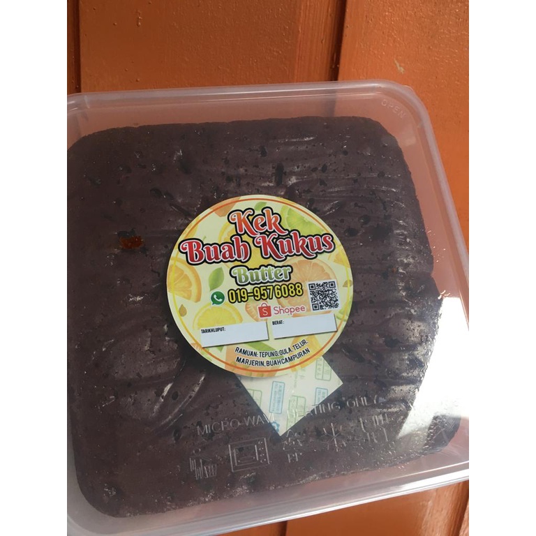 Kek Buah kukus 100% Pure Butter Mix Fruit Cake 800g | Shopee Malaysia