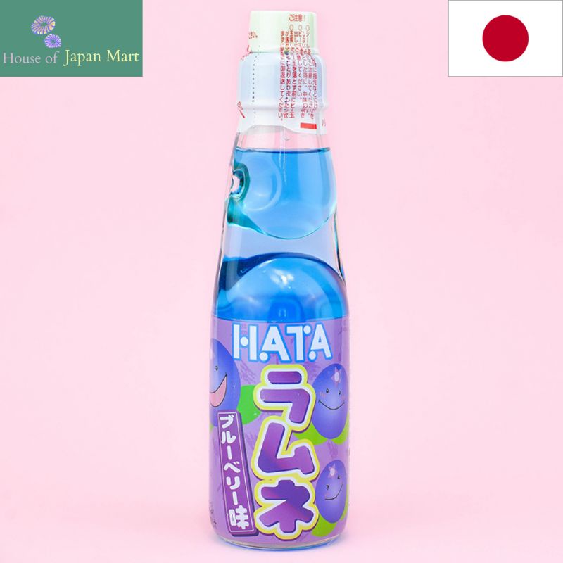 Ramune Blueberry -HATA Pop-up Soda 200 ML日本進口彈珠汽水飲料 藍莓味 童趣 好玩 零食 ラムネ ...