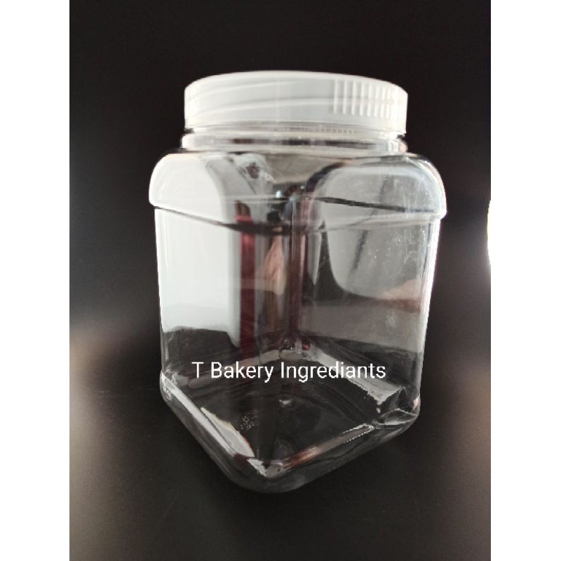 Square Container Balang Empat Segi J2300 2300ML Bekas plastic ikan ...