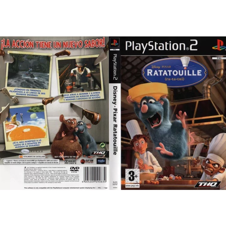 Disney Pixar Ratatouille (CD Games PS2) | Shopee Malaysia