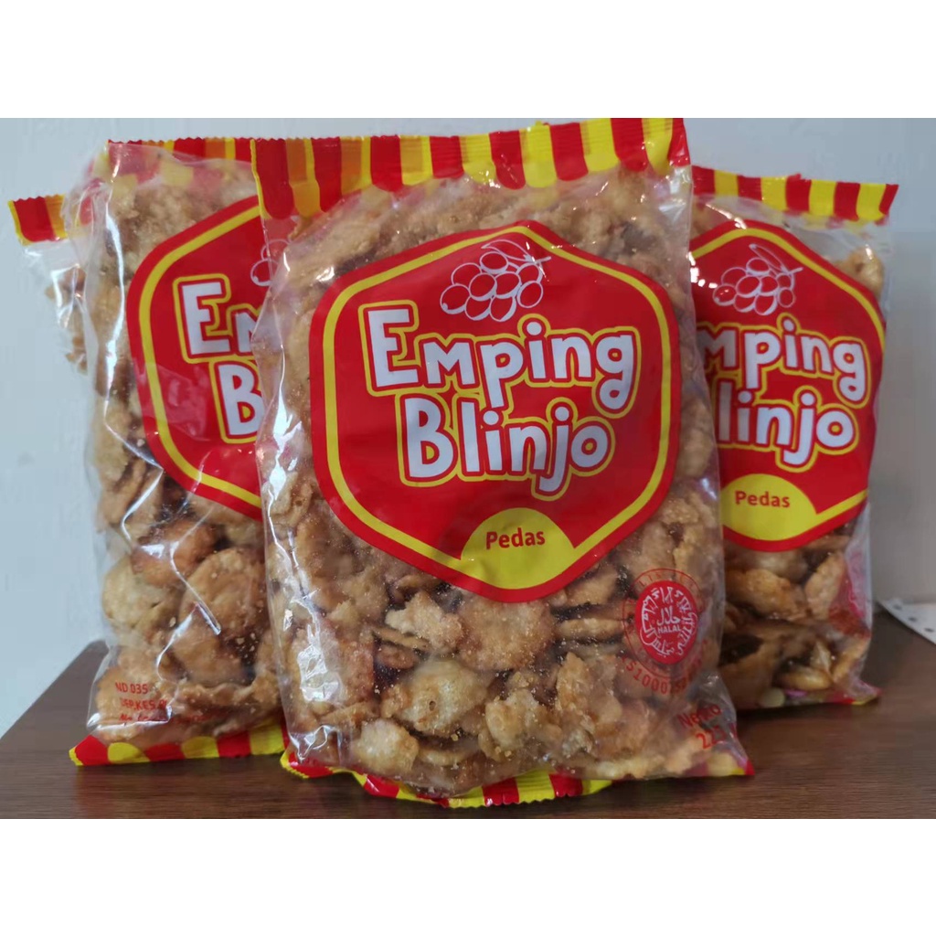 (READY STOCK) 225G Emping Blinjo Sabah | Shopee Malaysia