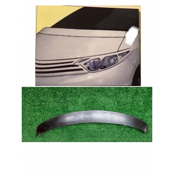 Toyota estima 2006”front bonnet wing spoiler guard lip bonet hood 2006 ...
