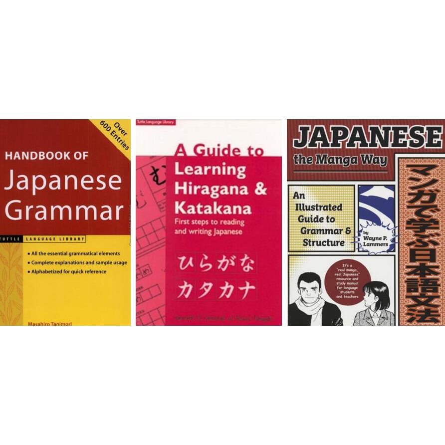 Handbook of Japanese Grammar/Guide to Learning Hiragana, Katakana First ...