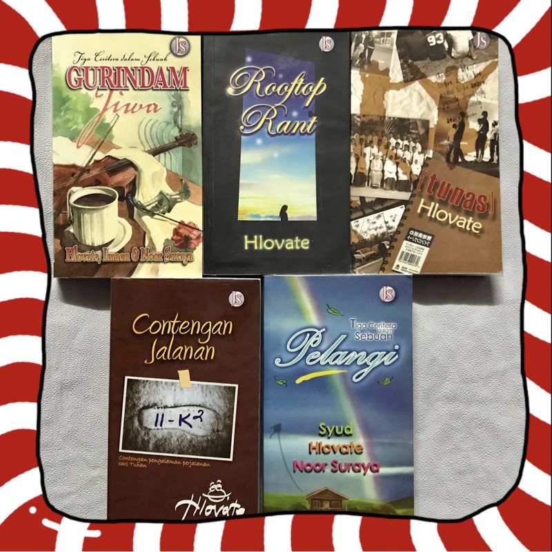 NOVEL MELAYU PRELOVED HLOVATE TUNAS GURINDAM JIWA ROOFTOP RANT ...