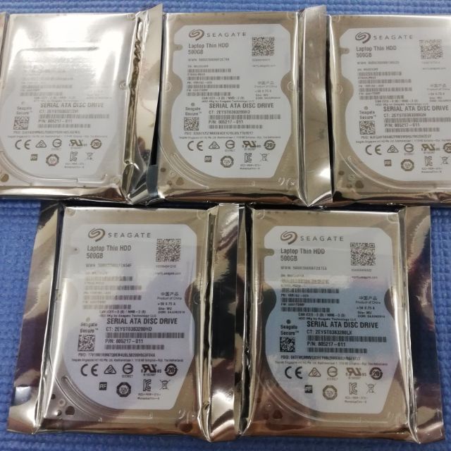 [USED] 500GB 2.5'' Notebook Laptop HDD Hard Disk Drive Mixed Brand ...