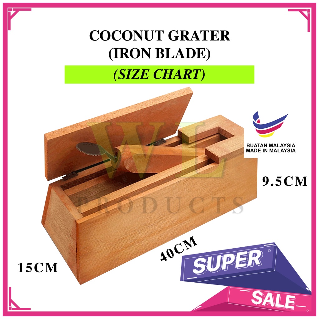 Local Coconut Grater/ Coconut Shaver/ Dapur Kelapa Parut/ Pengorek ...