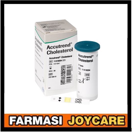 Roche Accutrend Cholesterol Test Strips 25's | Shopee Malaysia