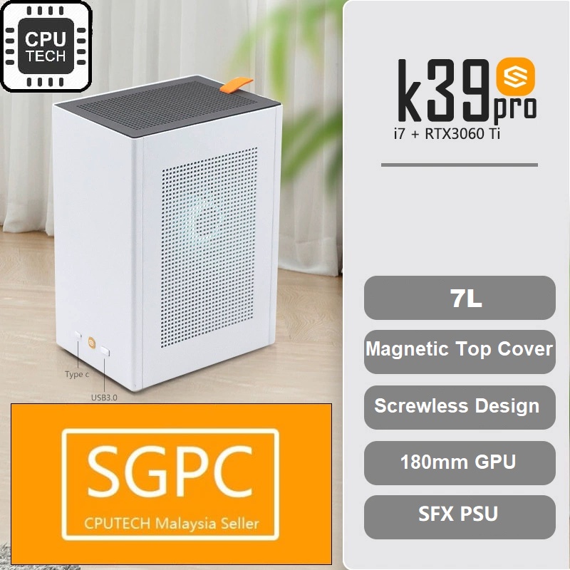[NEW] SGPC K39 Pro K49 Pro (K55 Pro) Mini ITX Case Mini Case | Shopee Malaysia