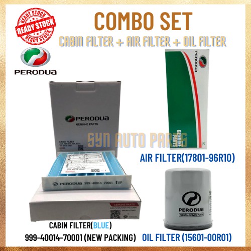Air Filter Alza / Myvi + ORIGINAL Cabin Filter Perodua Myvi Lagi Best ...
