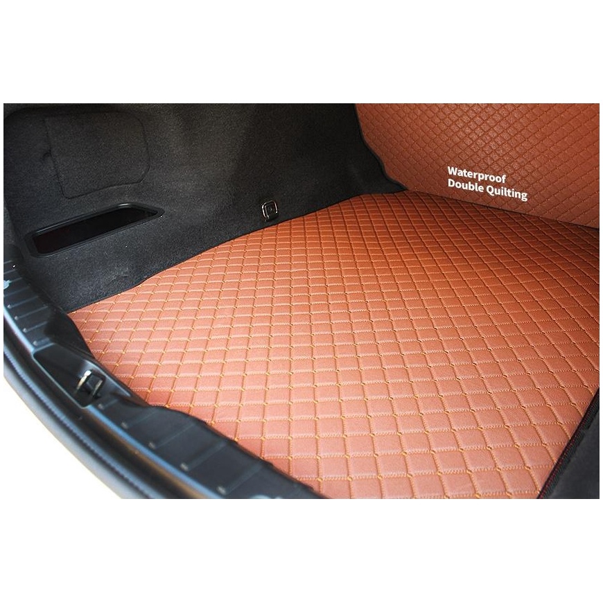 Orlando 3D quilted leather trunk mat full set/car mat | Shopee Malaysia