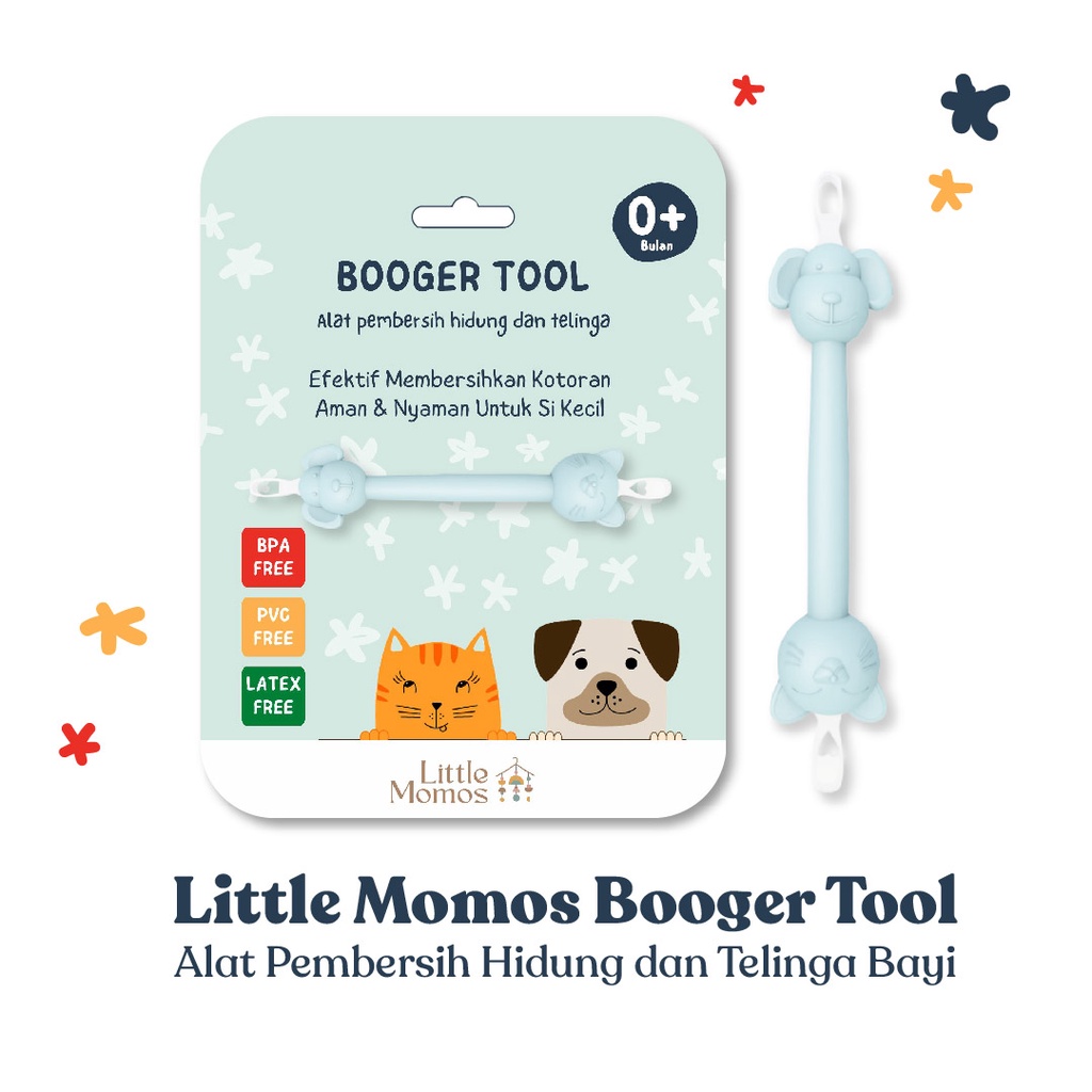 Little Momos Booger Tool | Baby Nose & Ear Cleaner Similar To Oogiebear ...