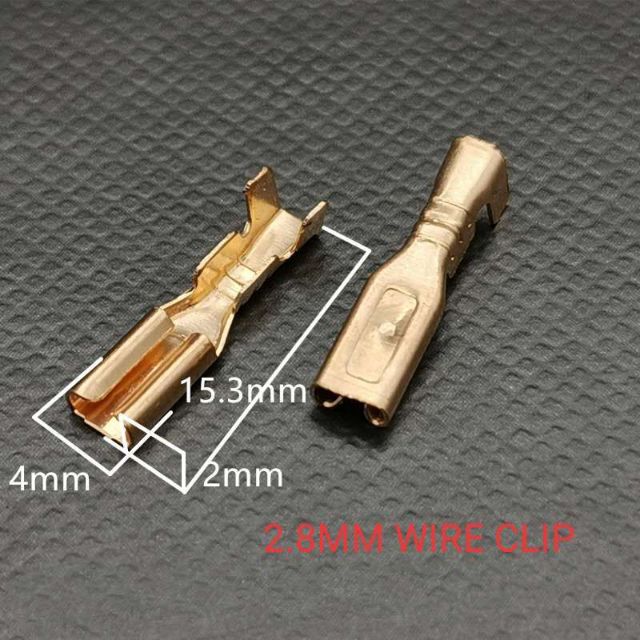 4MM WIRE TERMINAL CLIP FEMALE 100PCS PERPACK | Shopee Malaysia