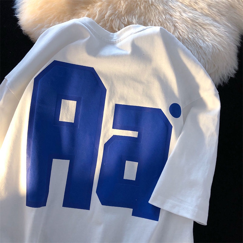 For men round neck saiz besar drew black kemeja t-shirt funny oversize ...