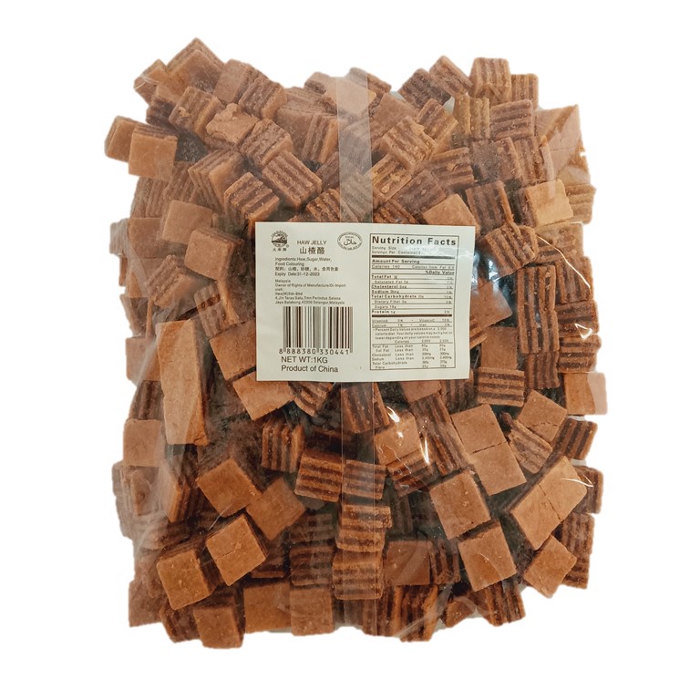 Haw Jelly 1kg Haw Flake / Hawthorn / Asam Duit [ My foodies King ...