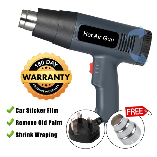 Hot Gun 1800W AC220V Heat Gun Hot Air Gun Temperature-controlled Heat ...