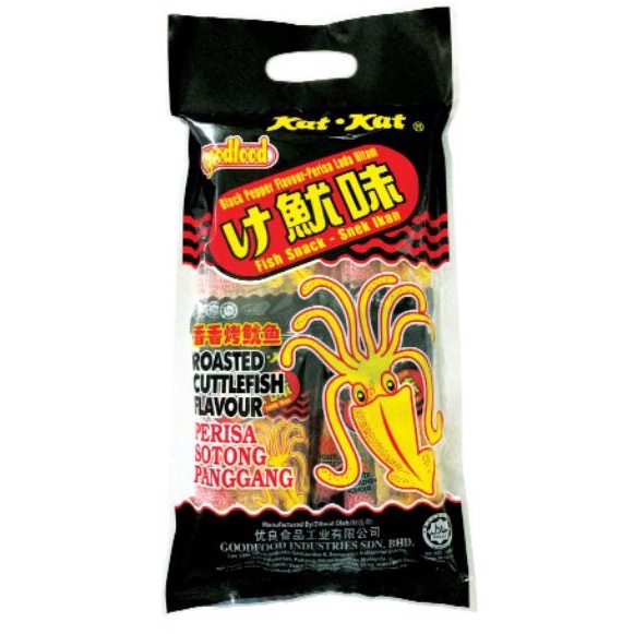 30 Packs Kat Kat Roasted Cuttlefish Flavour Perisa Sotong Panggang Fish ...