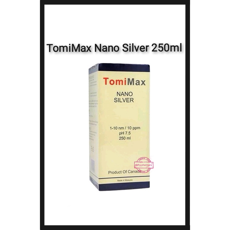 TomiMax Nano Silver 60ml [Very Fast Shipping ] | Shopee Malaysia
