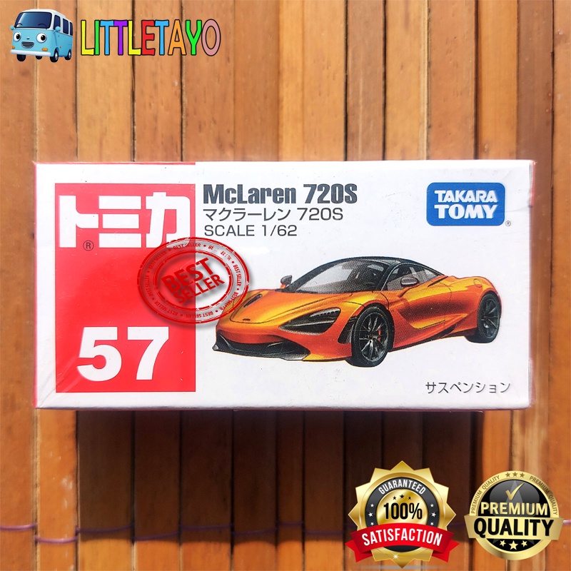 TOMICA 57 McLAREN 720S - SENNA ELVA P1 F1 GT-R SPORT CAR ORIGINAL TAKARA TOMY | Shopee Malaysia