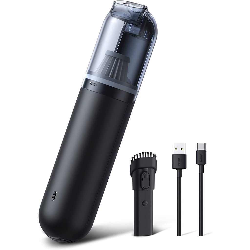 Baseus Car Vacuum Car Vacuum Cordless Rechargeable, Mini Handheld ...