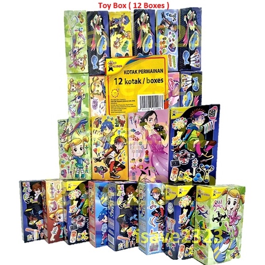 Toy Box ( 12 Boxes ) | Shopee Malaysia