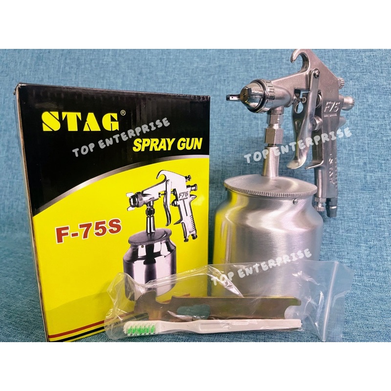 STAG Spray Gun F75S 1.5MM Nozzle Gravity Paint Air Spray Gun 750ML ...