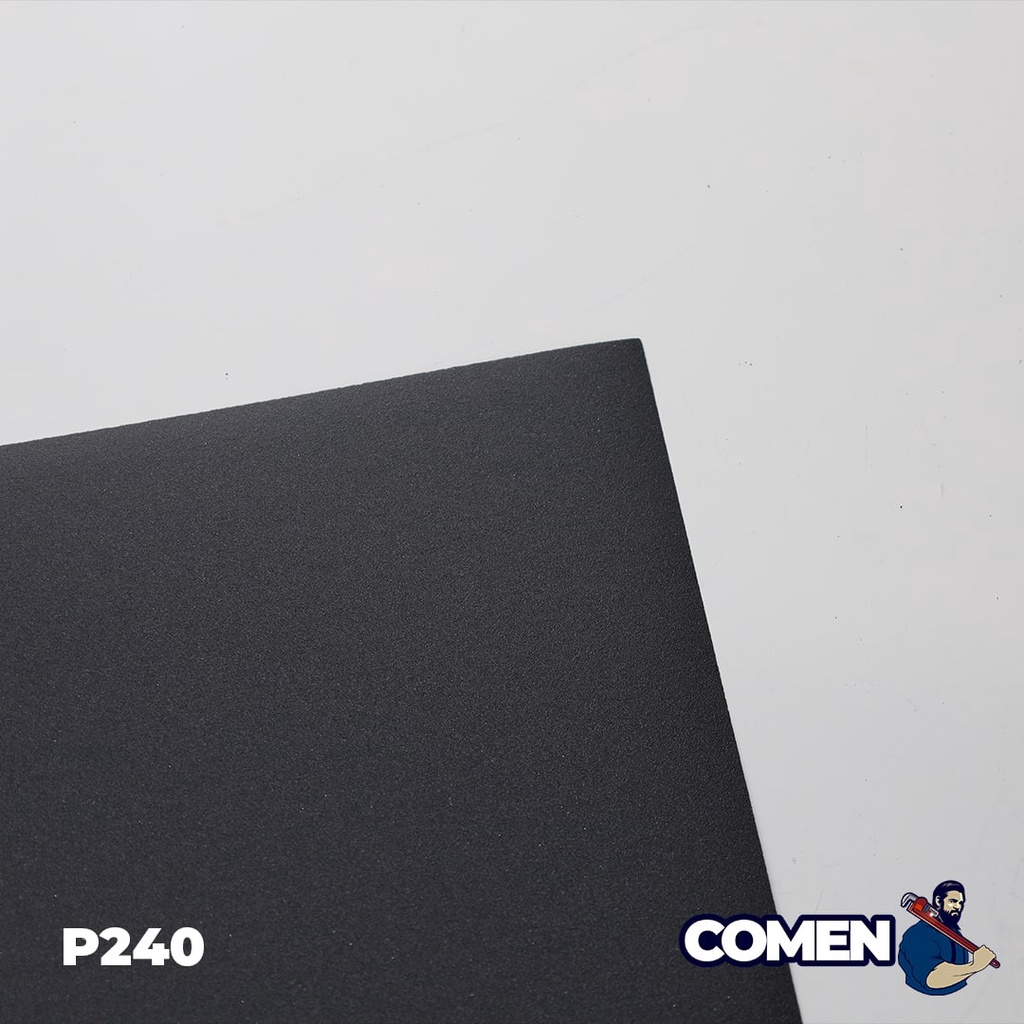 COMEN Waterproof Abrasive Sandpaper (Grit P60 ~ P2000) Sanding Sand ...