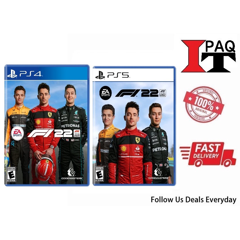 PS4 / PS5 Formula 1 2022 | F1 2022 | F1 22 (R3)(English/Chinese) | Shopee Malaysia