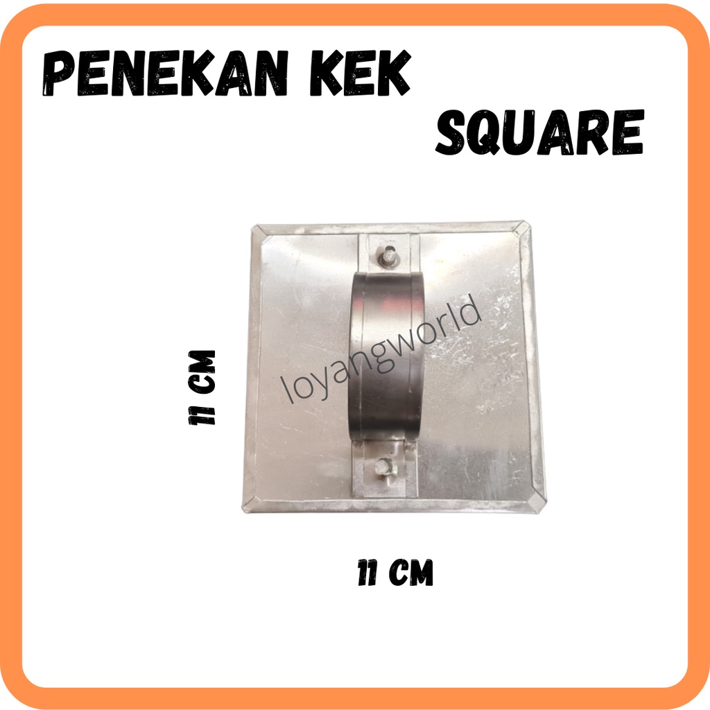 Penekan Kek Lapis Penekan Pulut Cake smoother Perata Kek Petak Iron ...