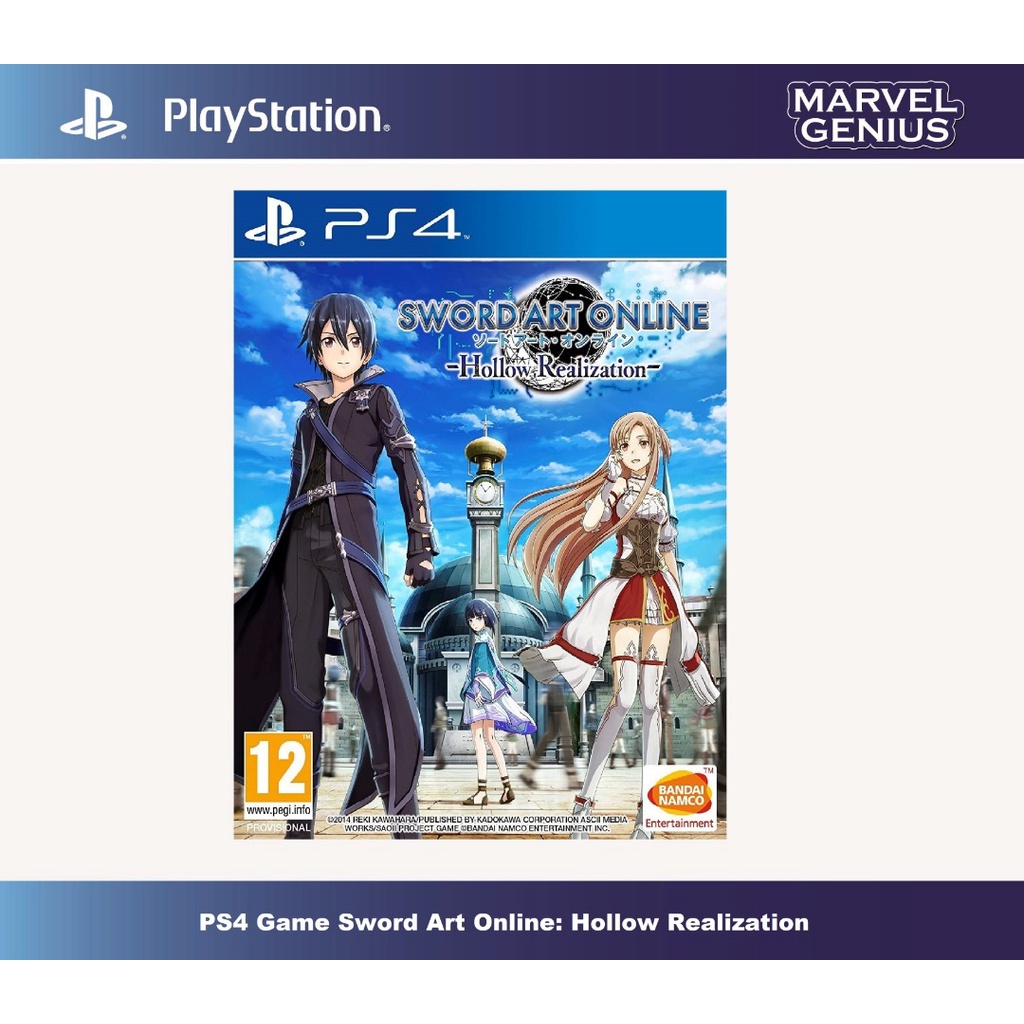 PS4 GAME Sword Art Online Hollow Realization SAO 刀剑神域 虚空幻界 JAPANESE ...