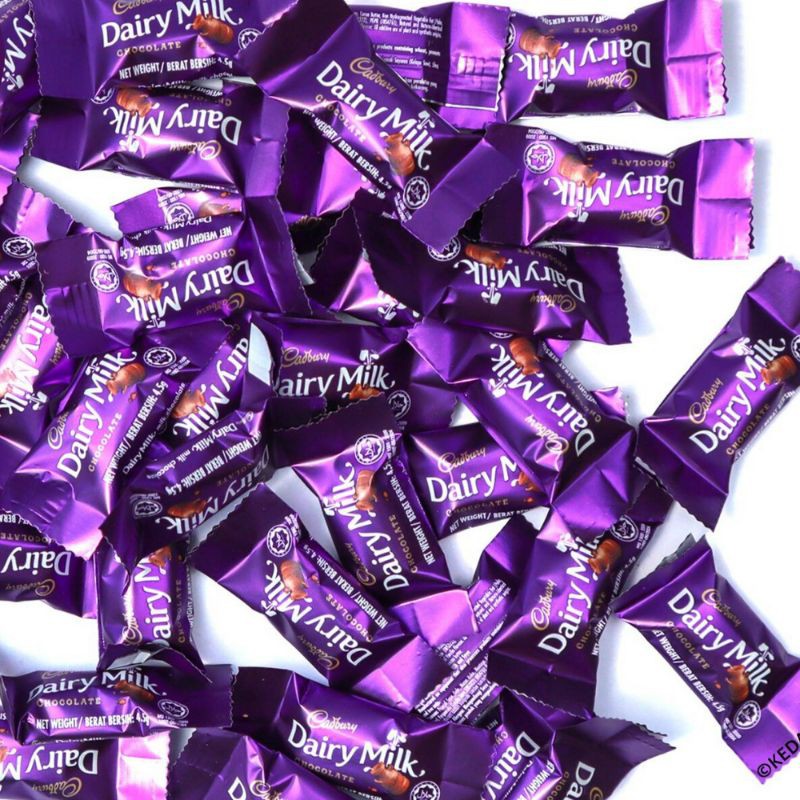 Chocolate Cadbury Dairy Milk Mini Bites Bar 4.5g | Shopee Malaysia