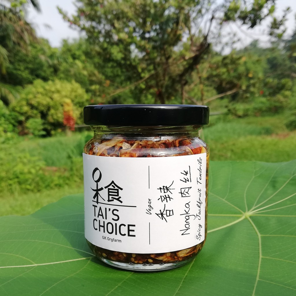 Organic Spicy Jackfruit Tendrils (VEGAN) 有机香辣Nangka肉丝 [180ml] Tai's ...
