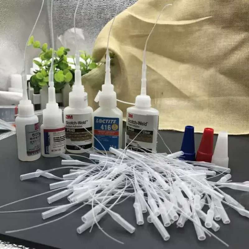 50pcs Universal 502 Instant Superglue Nozzle Extension Syringe Cap ...