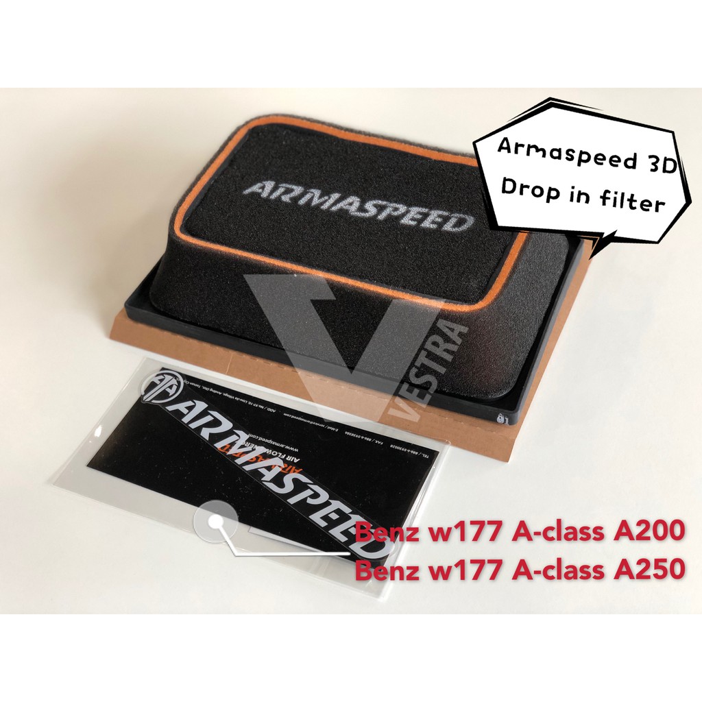 BENZ W177 A-CLASS A200 A250 ARMASPEED HIGH FLOW 3D OEM REPLACEMENT ...