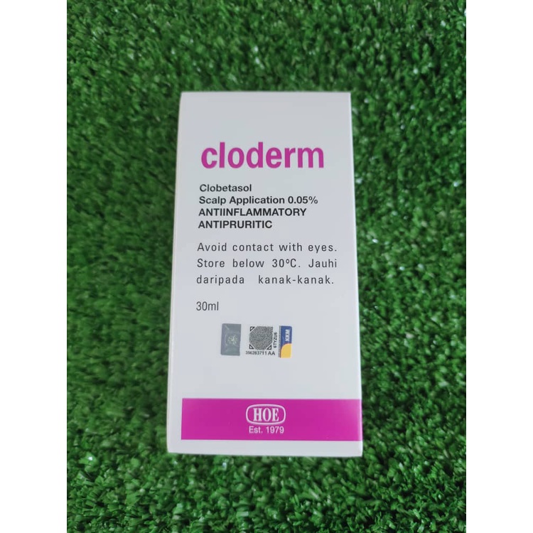 CLODERM - SCALP APPLICATION 0.05% ANTIINFLAMMATORY ANTIPRURITIC 30ML ...